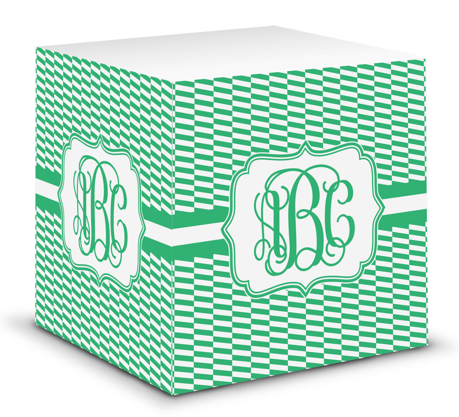 Custom Zig Zag Sticky Note Cube (Personalized) | YouCustomizeIt