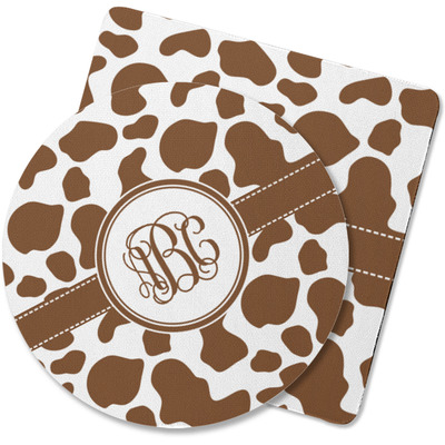 Custom Cow Print Rubber Backed Coaster (Personalized) | YouCustomizeIt