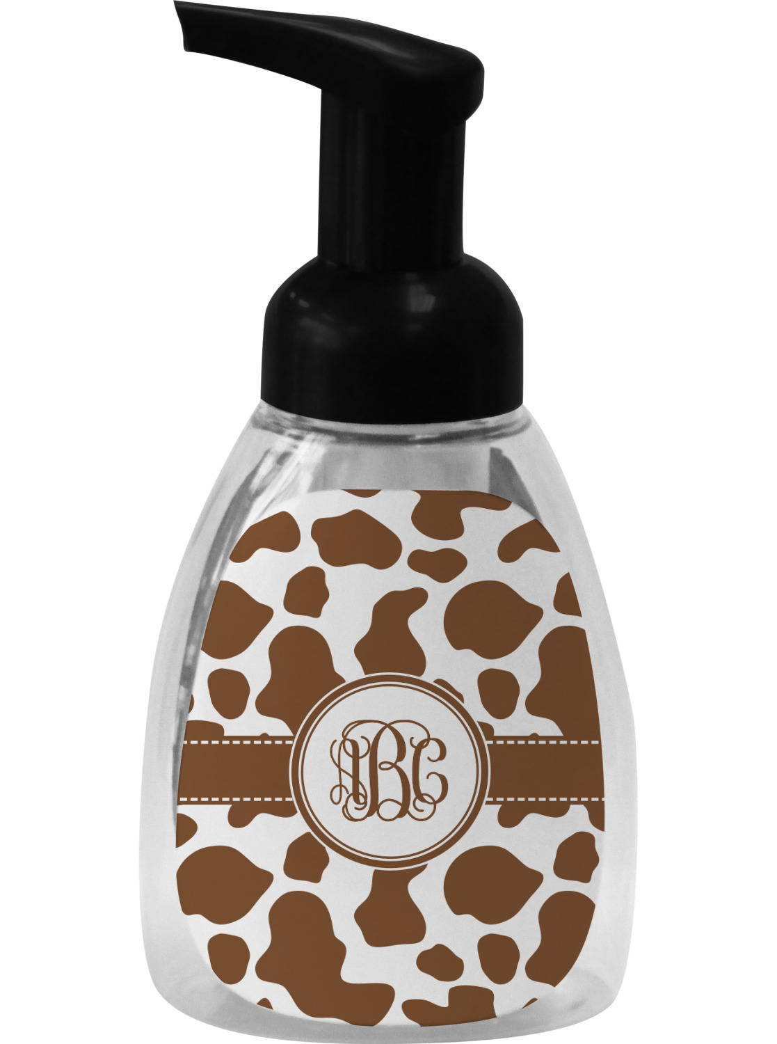 Cow Print Foam Soap Bottle (Personalized) - YouCustomizeIt