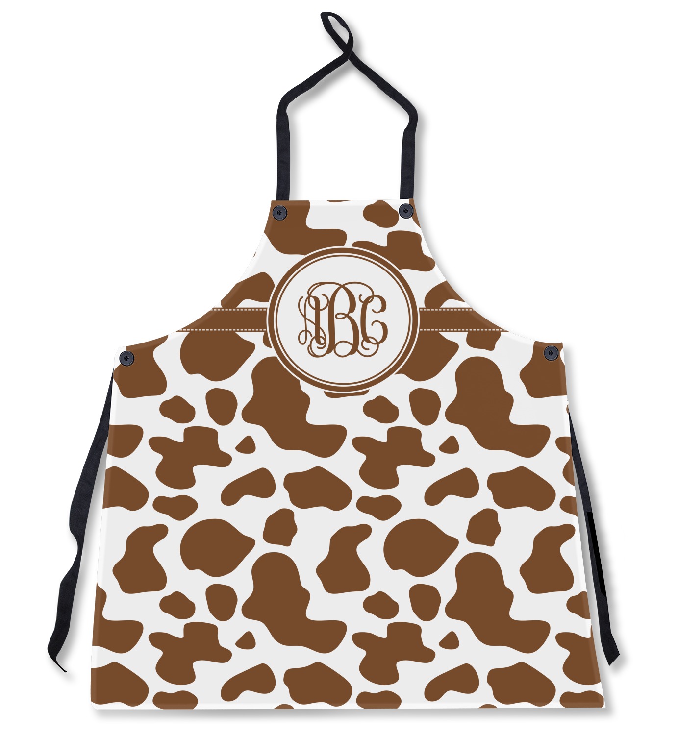 Cow Print Apron (Personalized) - YouCustomizeIt