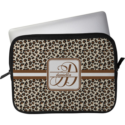 Leopard Print Laptop Sleeve / Case - 15" (Personalized) - YouCustomizeIt