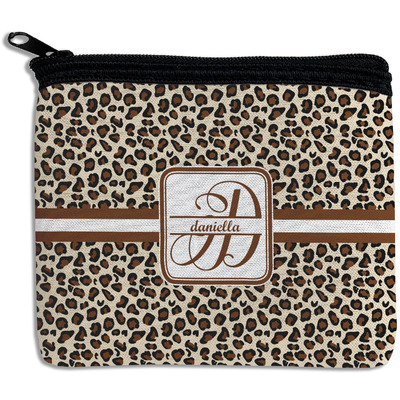 Custom Leopard Print Rectangular Coin Purse (Personalized) | YouCustomizeIt