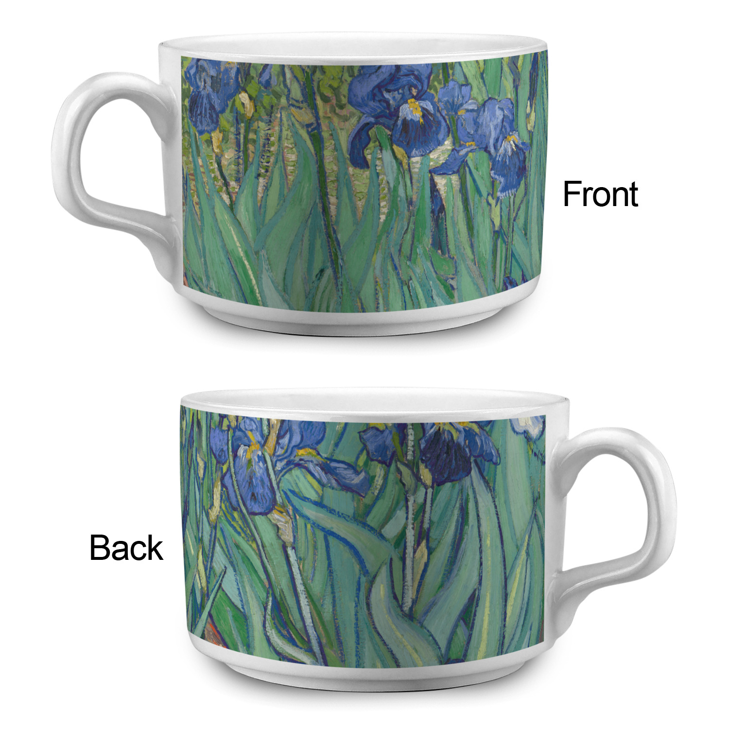 Irises (Van Gogh) Tea Cup - YouCustomizeIt