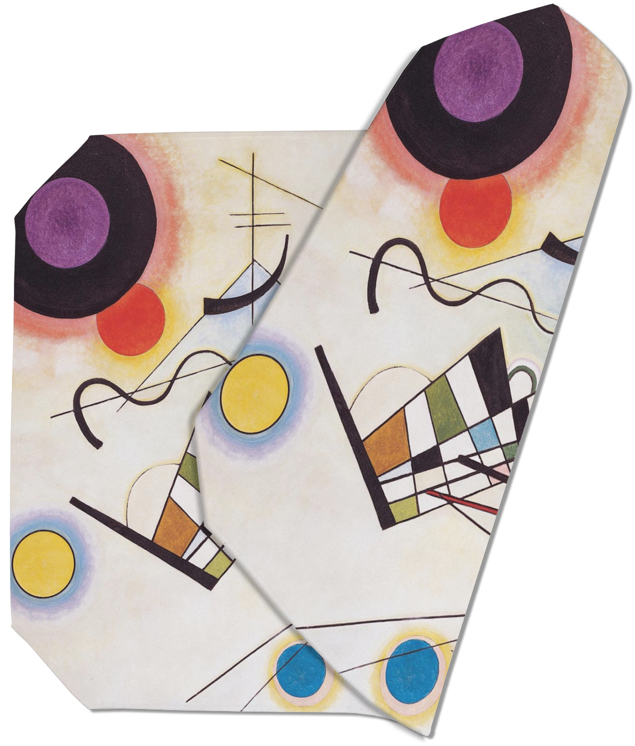 Custom Kandinsky Composition 8 Dining Table Mat - Octagon | YouCustomizeIt