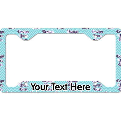 Design Your Own License Plate Frame | YouCustomizeIt