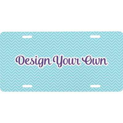Design Your Own Personalized Front License Plate - YouCustomizeIt