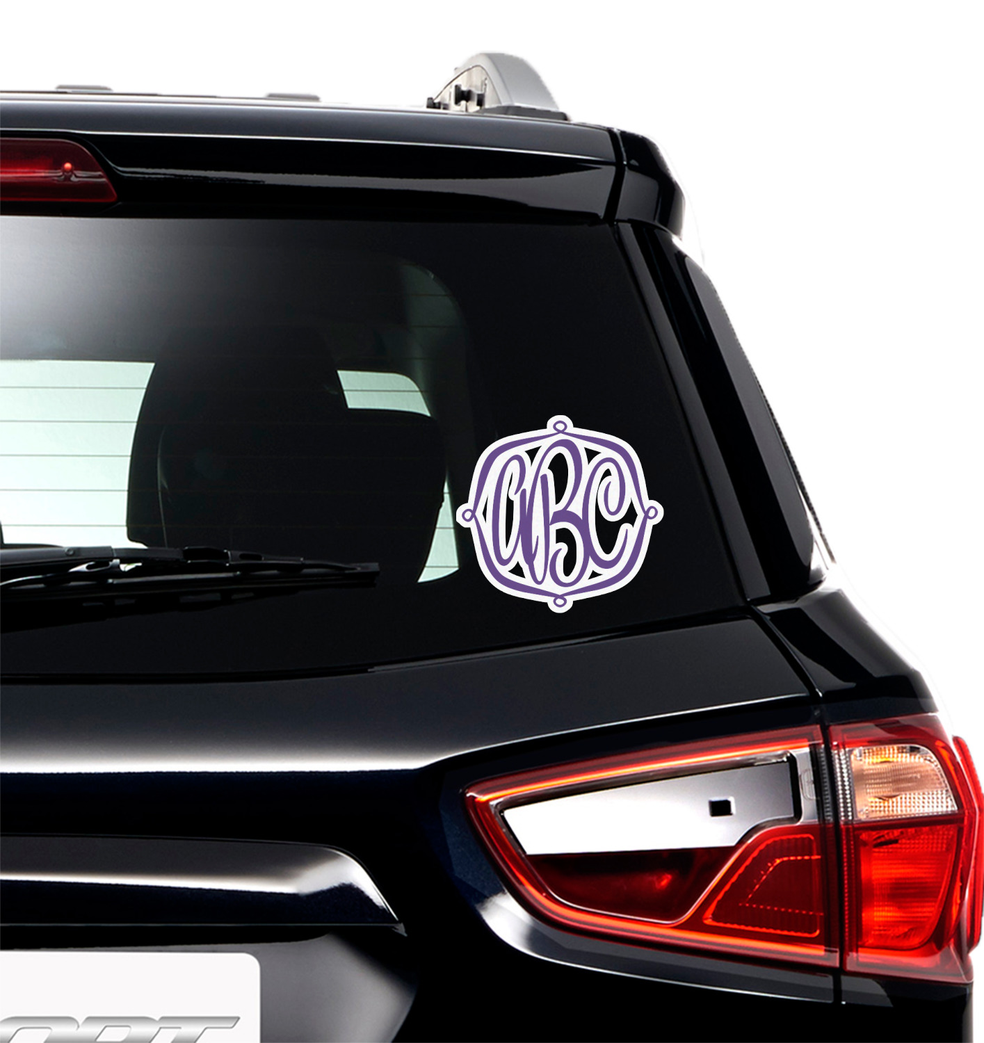 Design Your Own Monogram Car Decal (Personalized) - YouCustomizeIt Design Your Own Monogram Car Decal (Personalized) - YouCustomizeIt