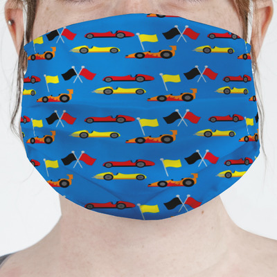 Custom Racing Car Face Mask Cover (Personalized) | YouCustomizeIt