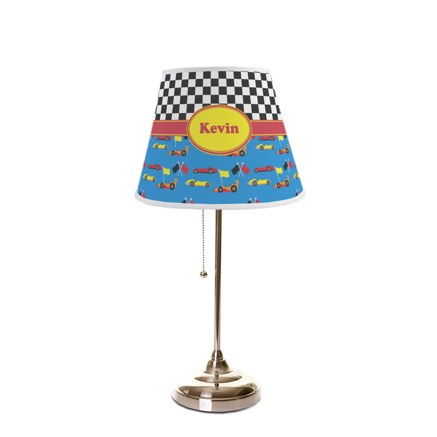 Racing Car Empire Lamp Shade (Personalized) - YouCustomizeIt