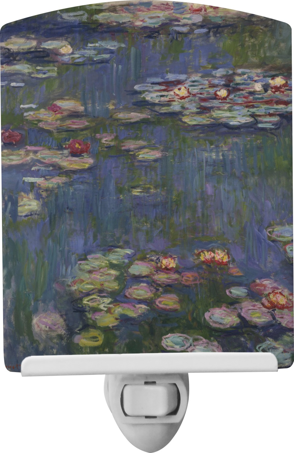 Water Lilies by Claude Monet Ceramic Night Light - YouCustomizeIt