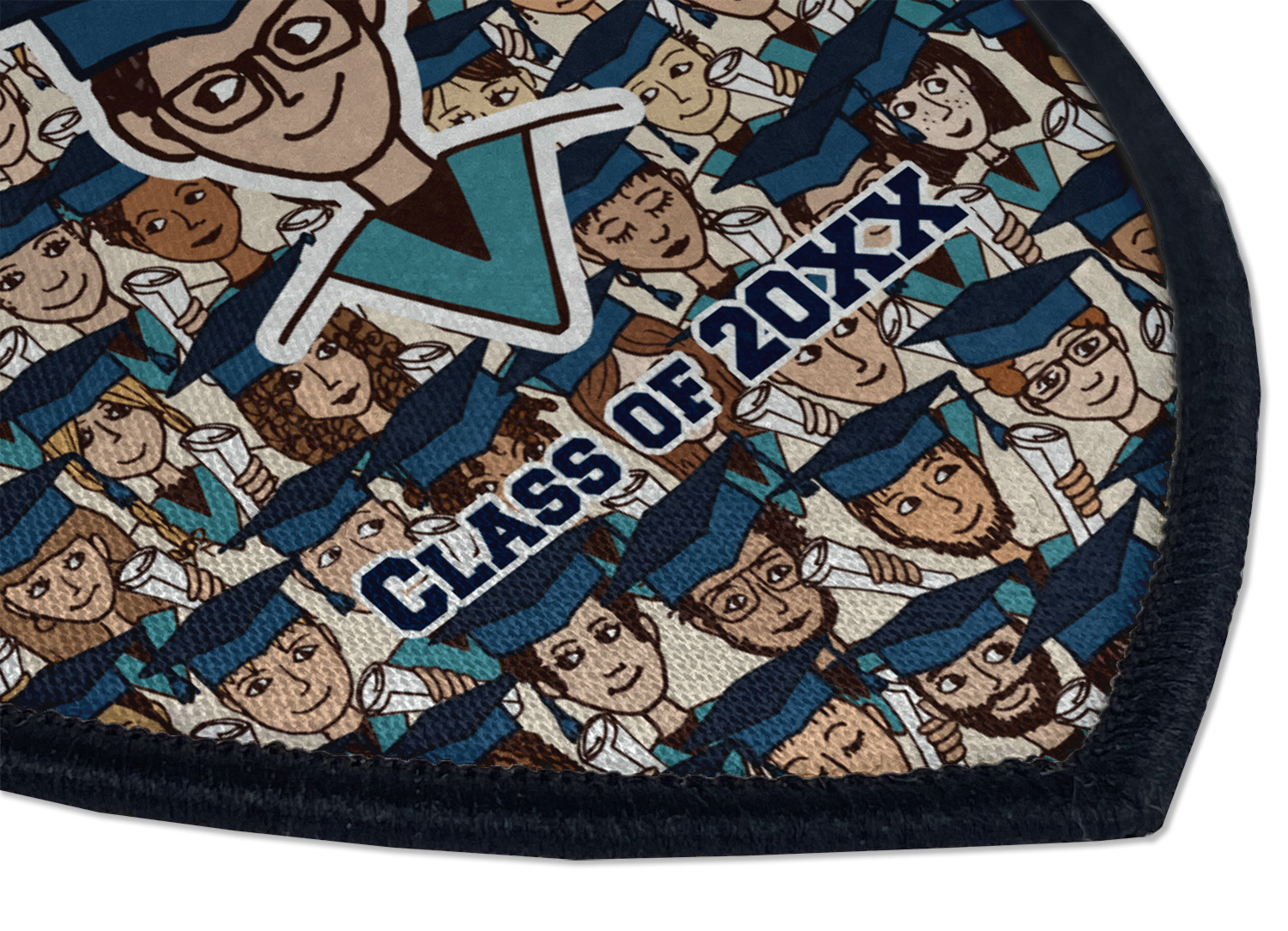 Graduating Students Iron on Patches (Personalized) - YouCustomizeIt