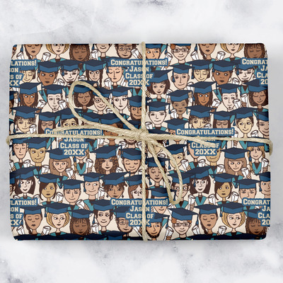 Custom Graduating Students Wrapping Paper (Personalized) | YouCustomizeIt
