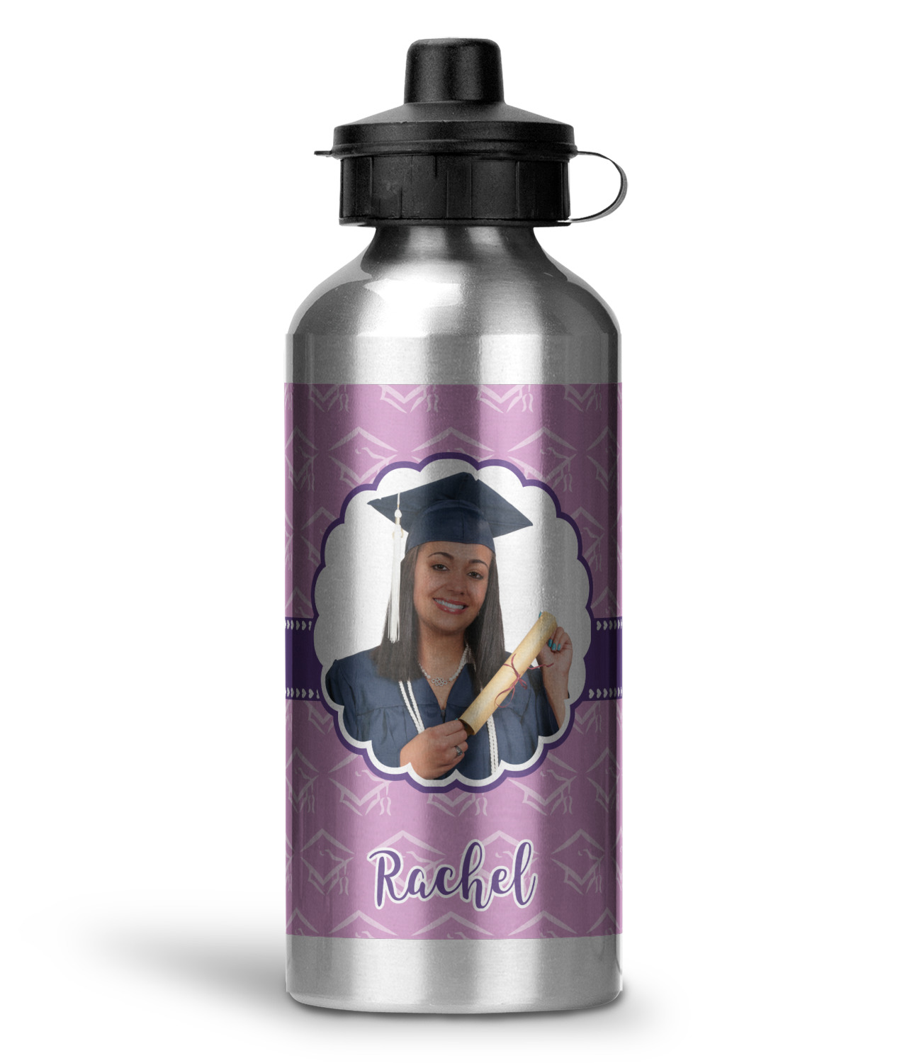 Graduation Water Bottle - Aluminum - 20 oz (Personalized) - YouCustomizeIt