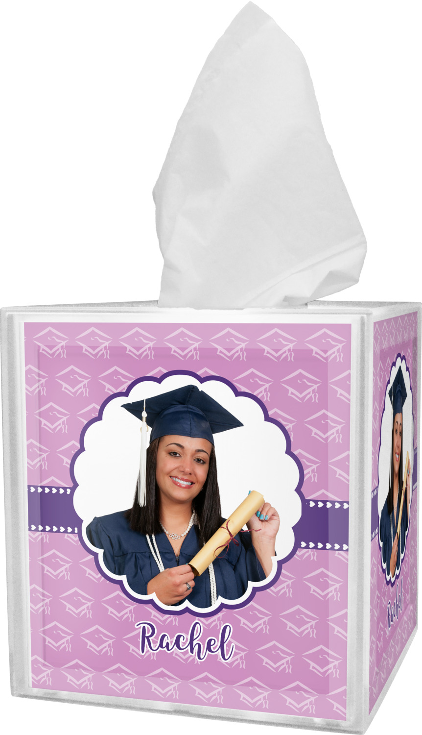 Graduation Tissue Box Cover (Personalized) - YouCustomizeIt