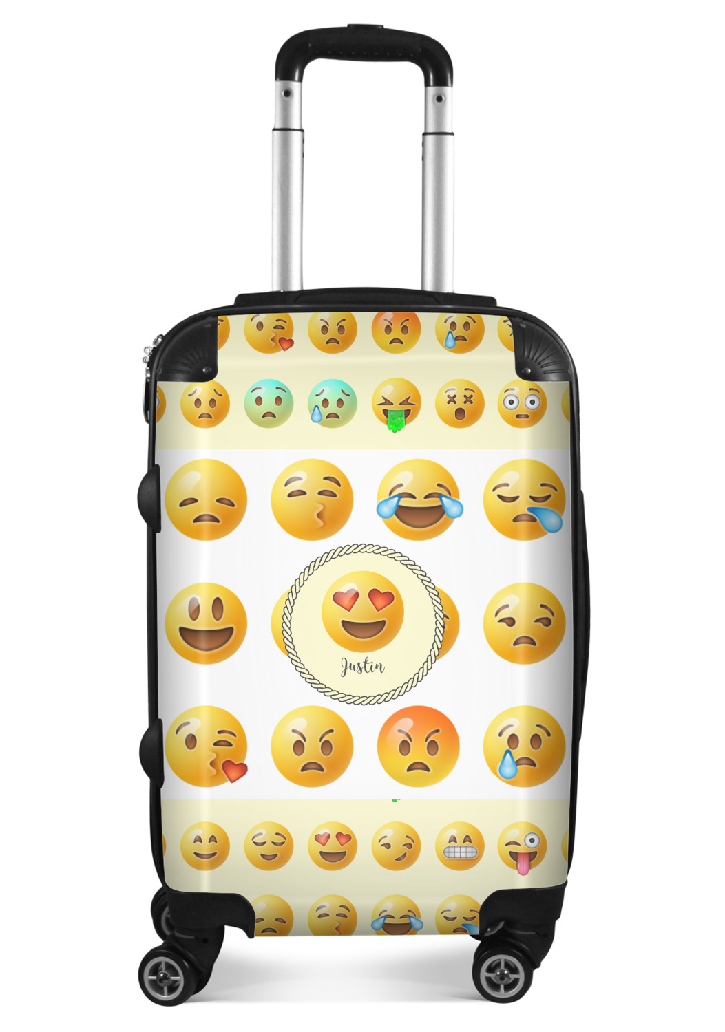 Emojis Suitcase - 20" Carry On (Personalized) - YouCustomizeIt