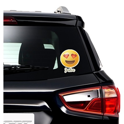 Custom Emojis Graphic Car Decal (Personalized) | YouCustomizeIt