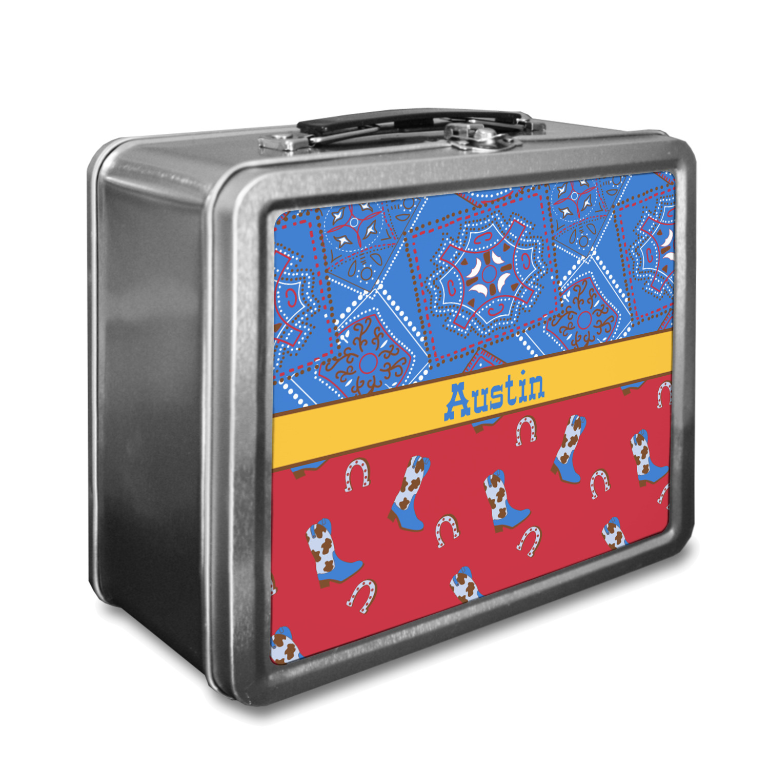 Cowboy Lunch Box (Personalized) - YouCustomizeIt