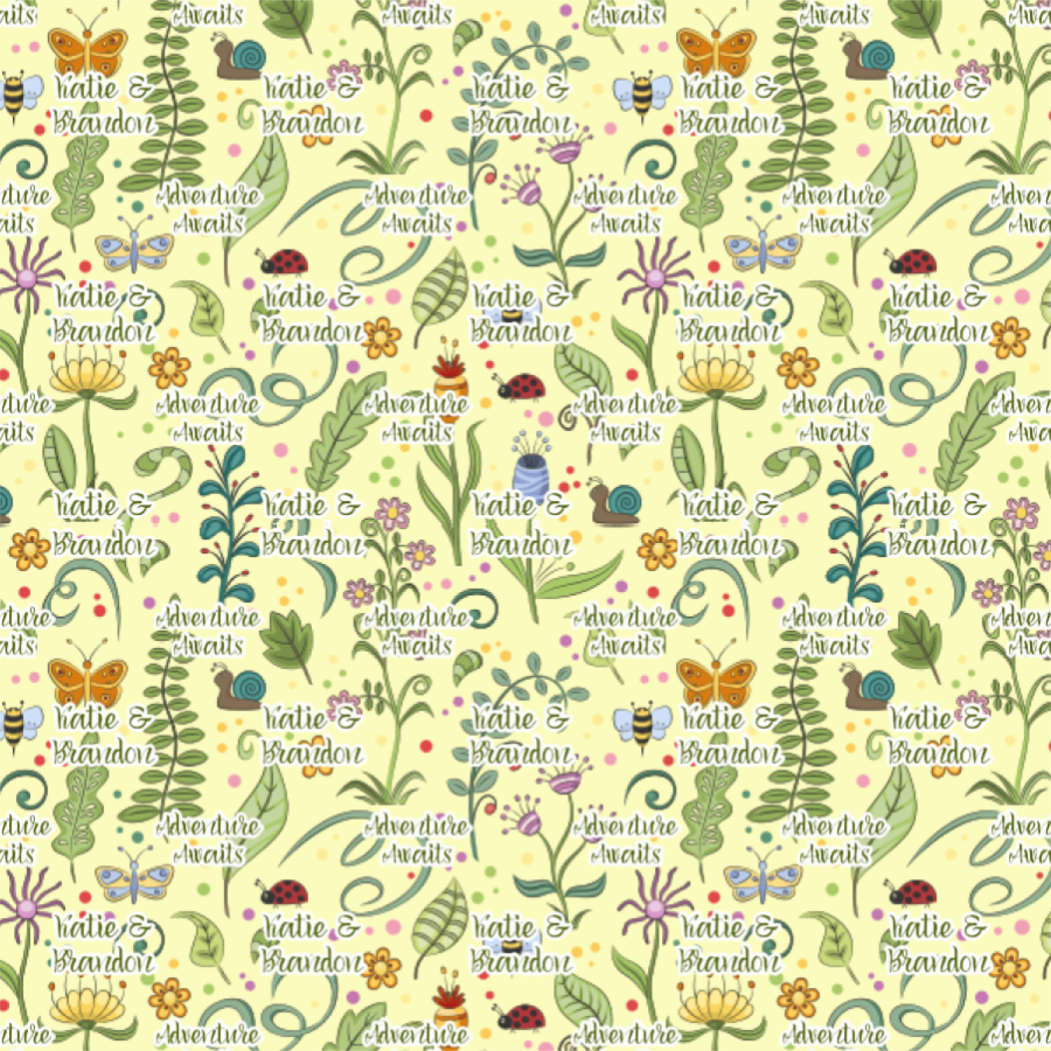 Custom Nature Inspired Wrapping Paper (Personalized) | YouCustomizeIt