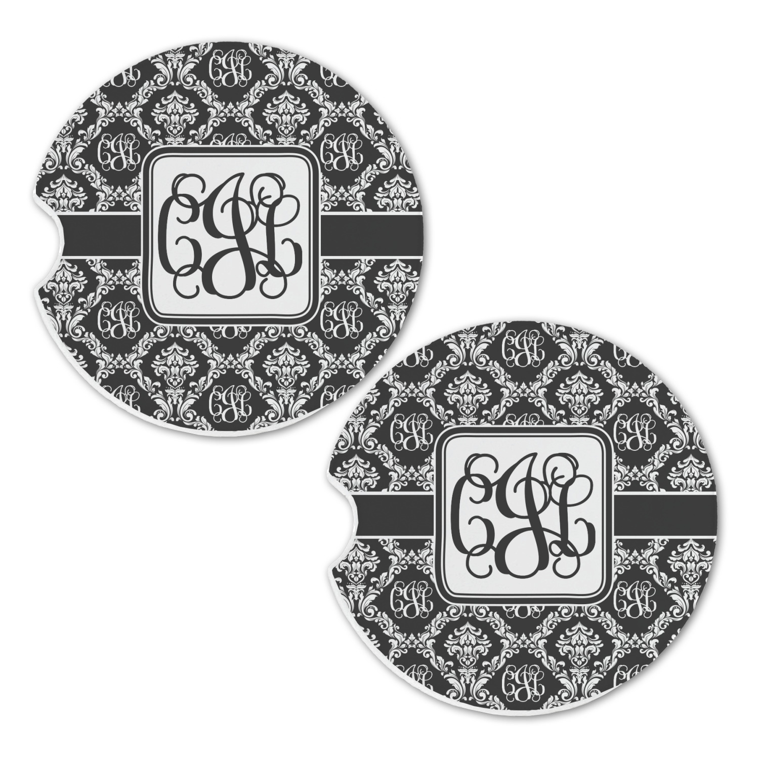 Custom Sandstone Car Coasters | Design & Preview Online | YouCustomizeIt