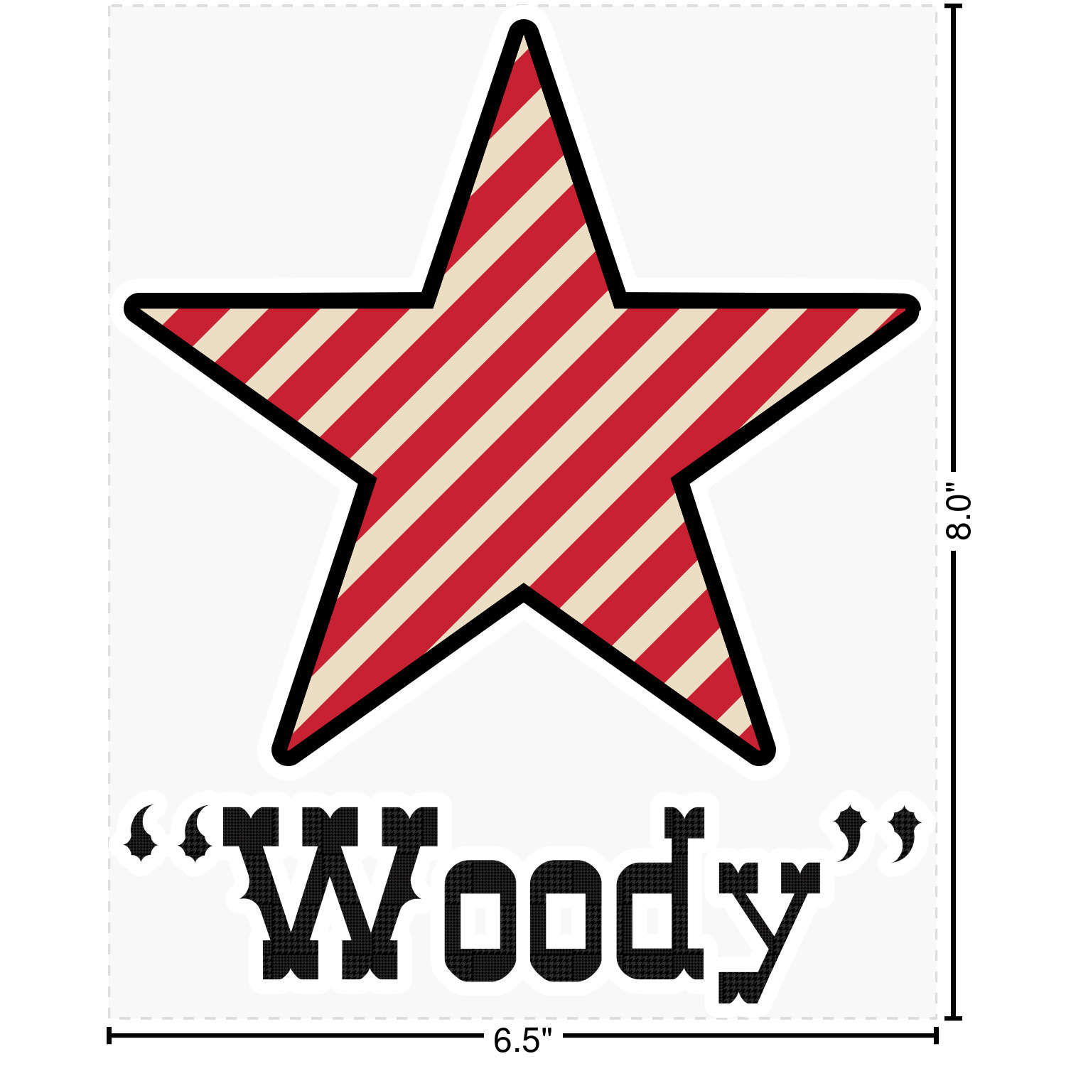 Custom Stars and Stripes Graphic Car Decal (Personalized) | YouCustomizeIt