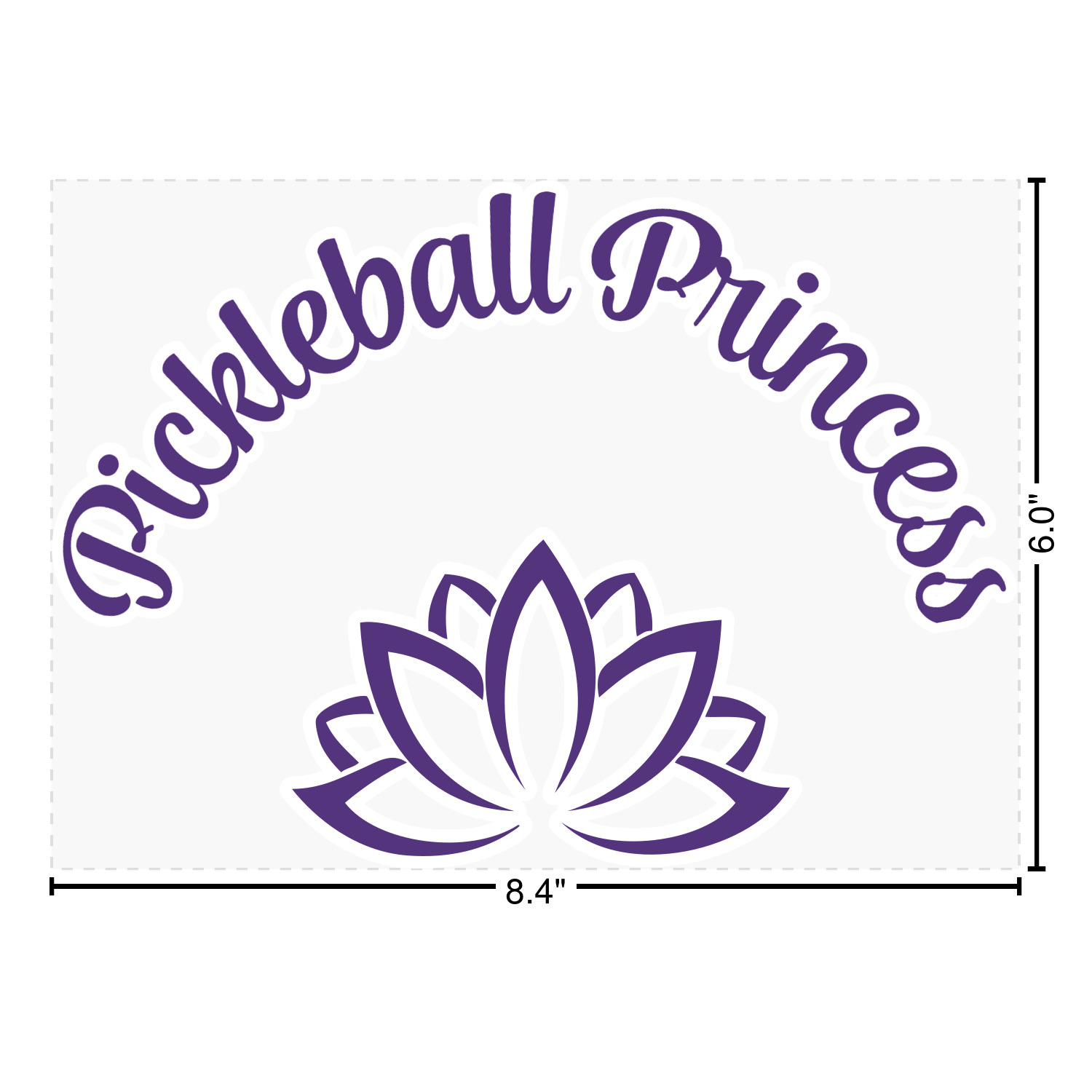 Custom Lotus Flower Graphic Decal - Custom Sizes (Personalized ...