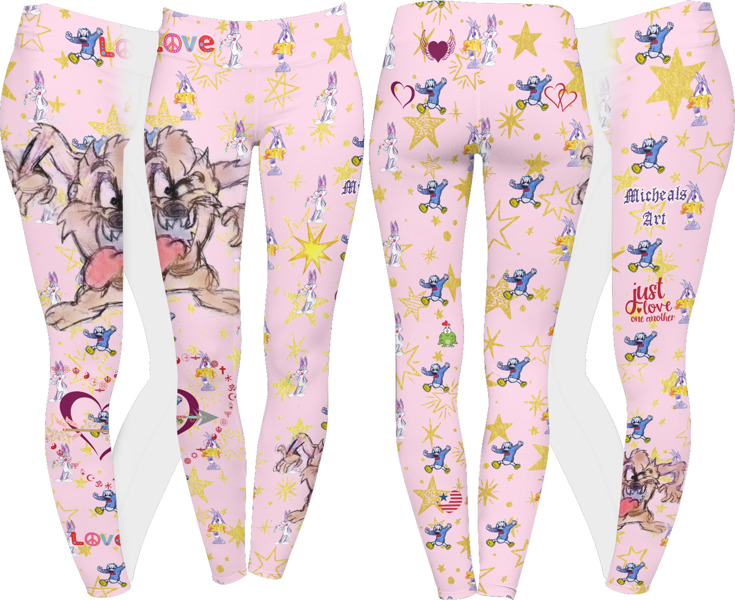 Custom Ladies Leggings | Design & Preview Online | YouCustomizeIt