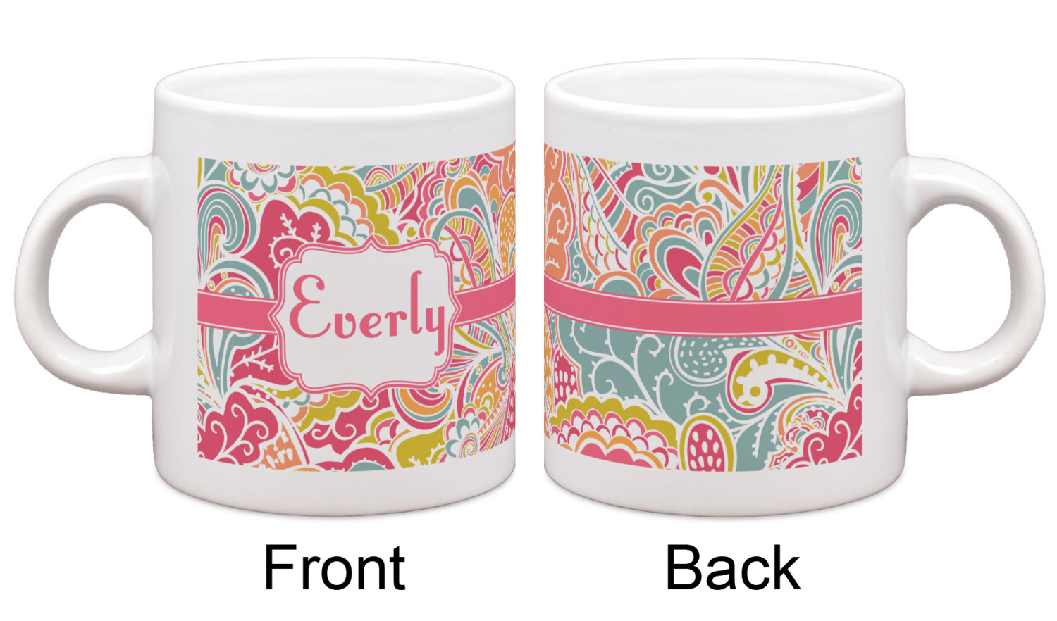 Design Your Own Single Shot Espresso Cups - Set of 4 | YouCustomizeIt