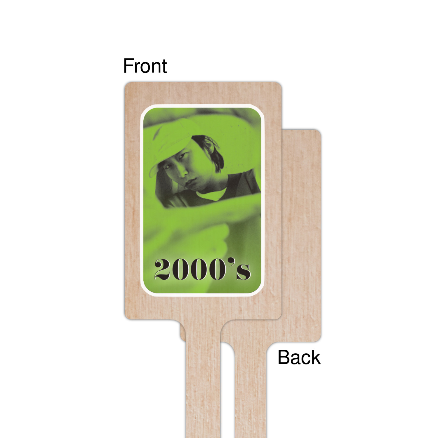 Custom 6.25" Rectangle Wooden Stir Sticks - Double-Sided | Design ...