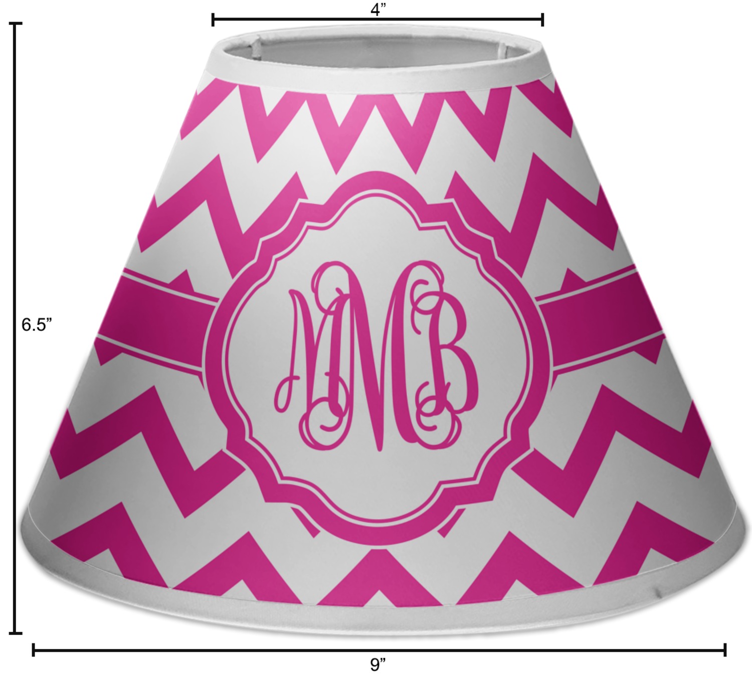 Custom Chevron Empire Lamp Shade (Personalized) | YouCustomizeIt