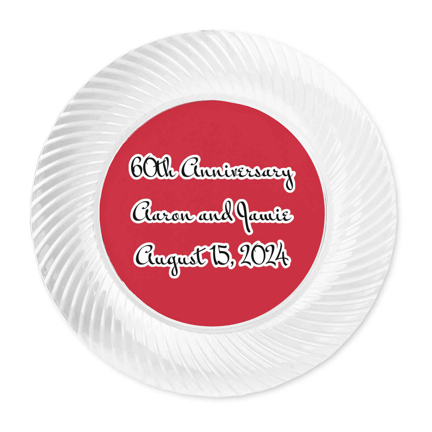 Design Your Own Plastic Party Dinner Plates - 10" | YouCustomizeIt