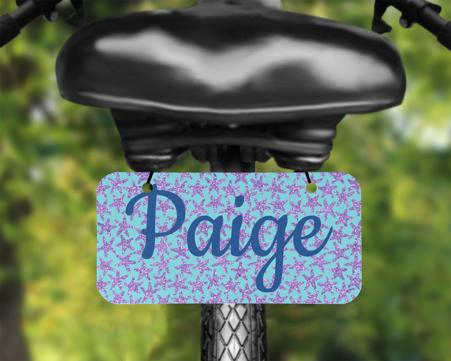 Custom Rainbows and Unicorns Mini/Bicycle License Plate (Personalized ...