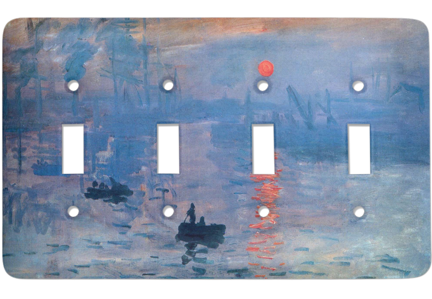 Custom Impression Sunrise by Claude Monet Light Switch Cover ...