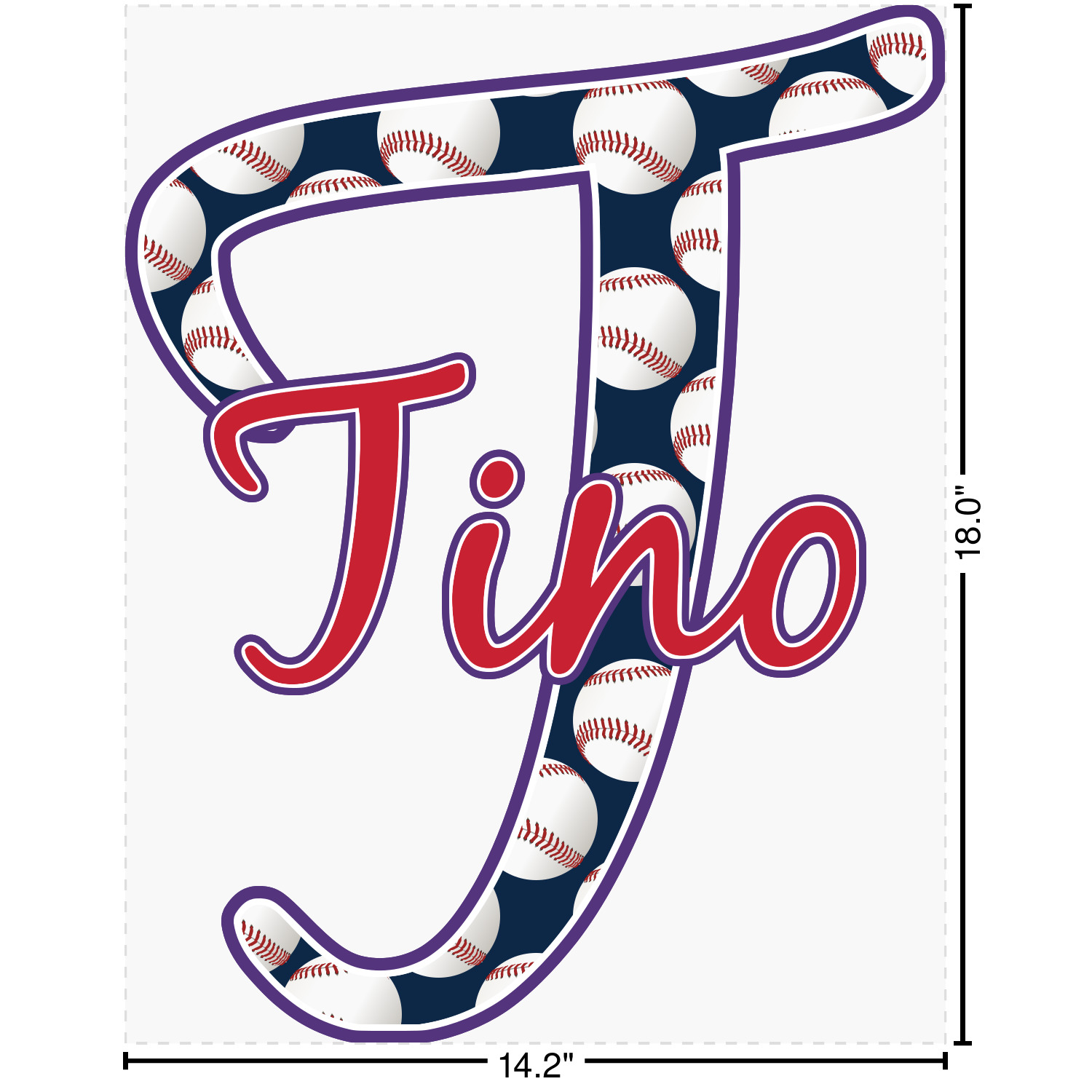 Custom Name & Initial Decals | Design & Preview Online | YouCustomizeIt