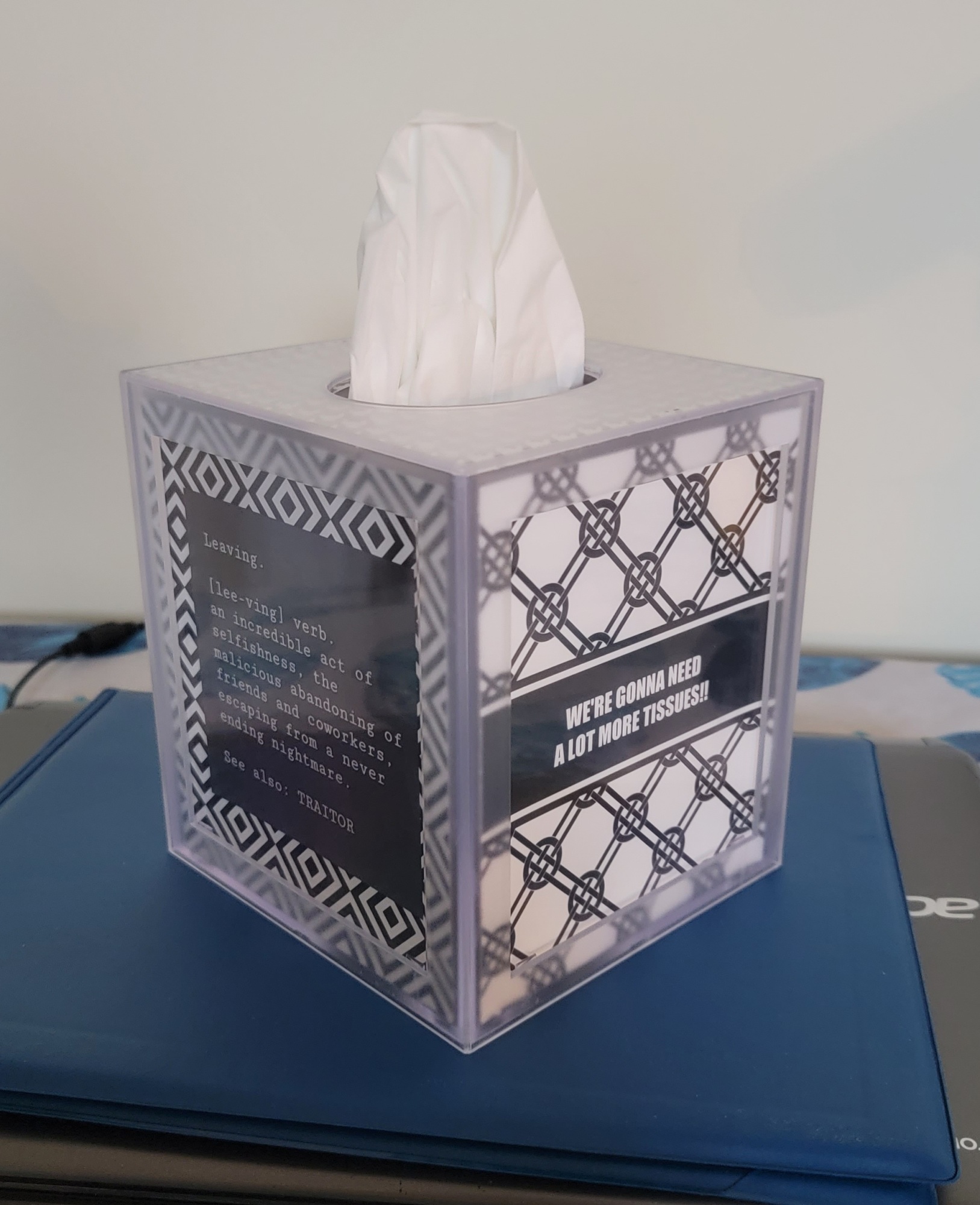 Custom Tissue Box Covers | Design & Preview Online - YouCustomizeIt