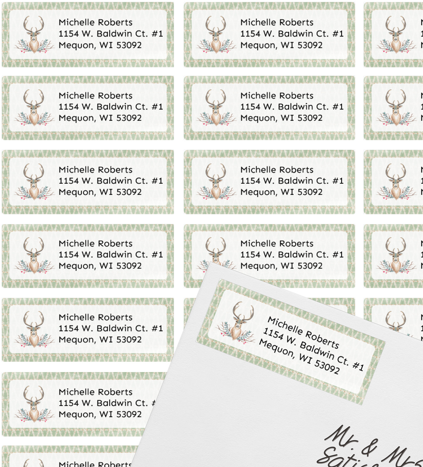 Custom Return Address Labels | Design & Preview Online | YouCustomizeIt