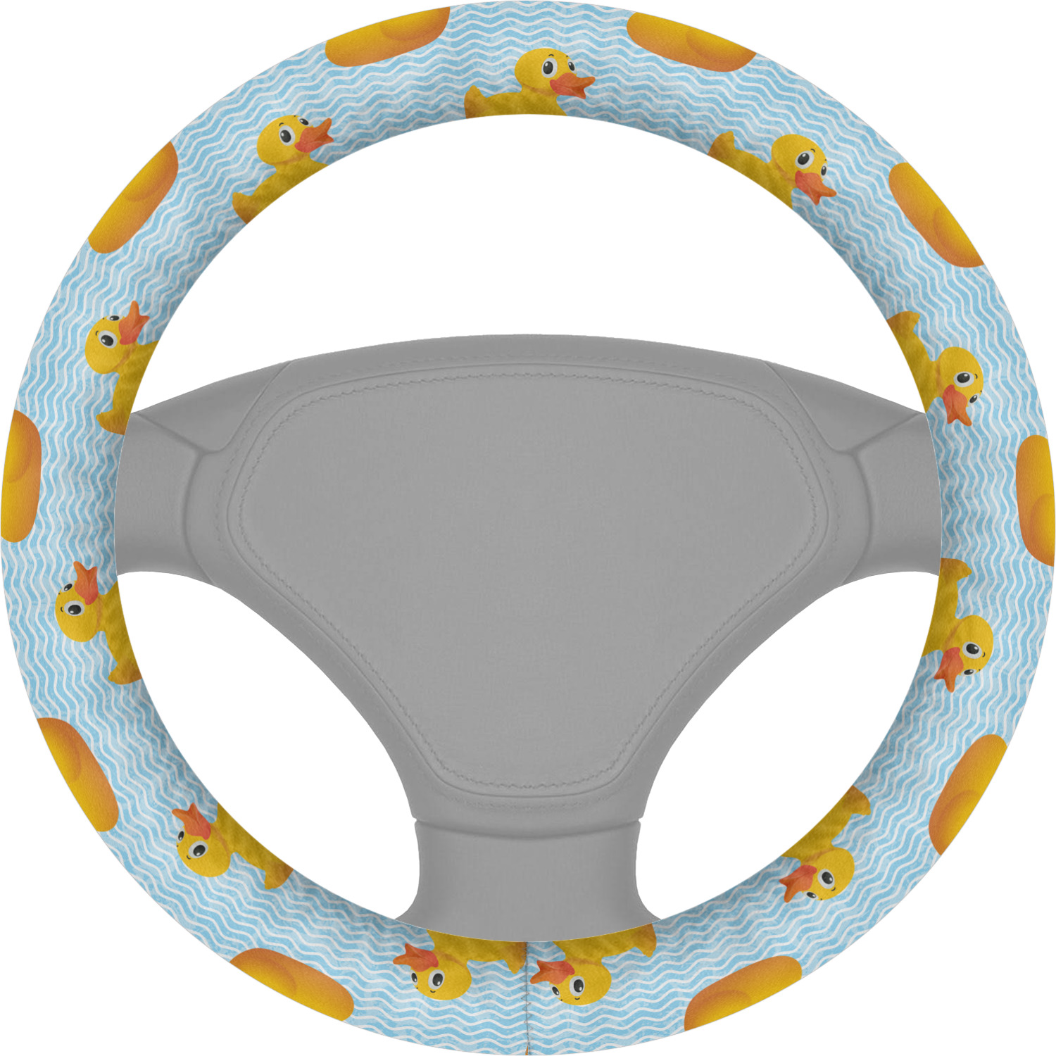 Custom Rubber Duckie Steering Wheel Cover | YouCustomizeIt