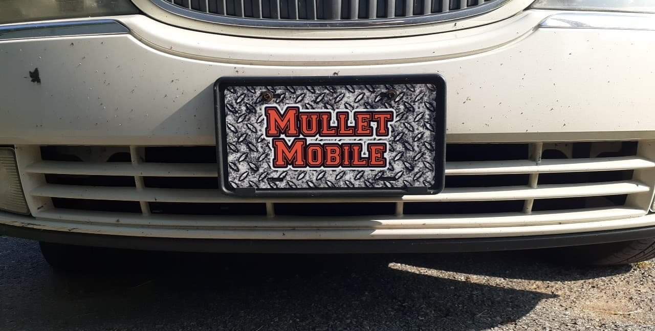 Custom Diamond Plate Front License Plate (Personalized) | YouCustomizeIt