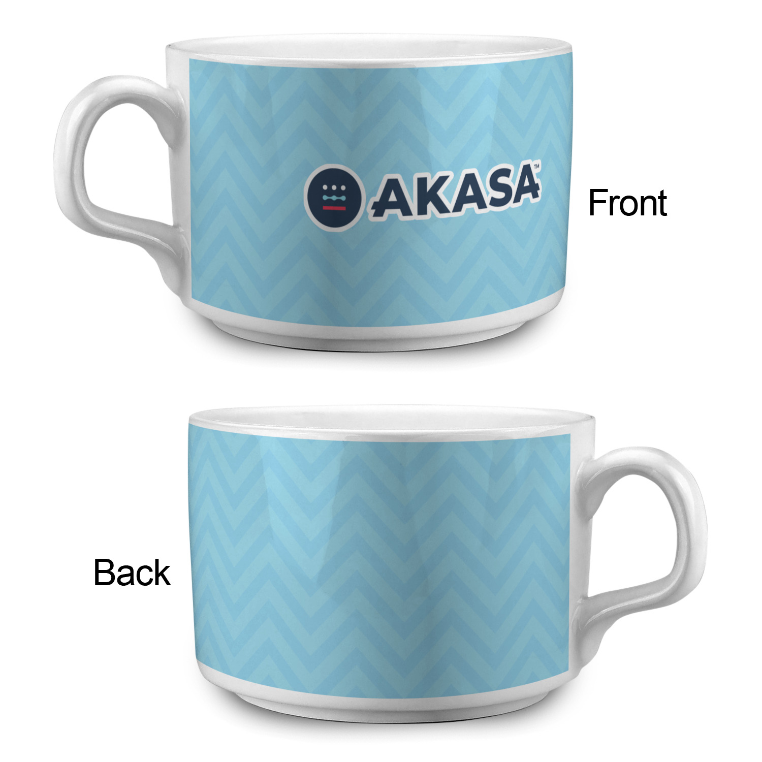 Custom Tea Cups - Set of 4 | Design & Preview Online | YouCustomizeIt