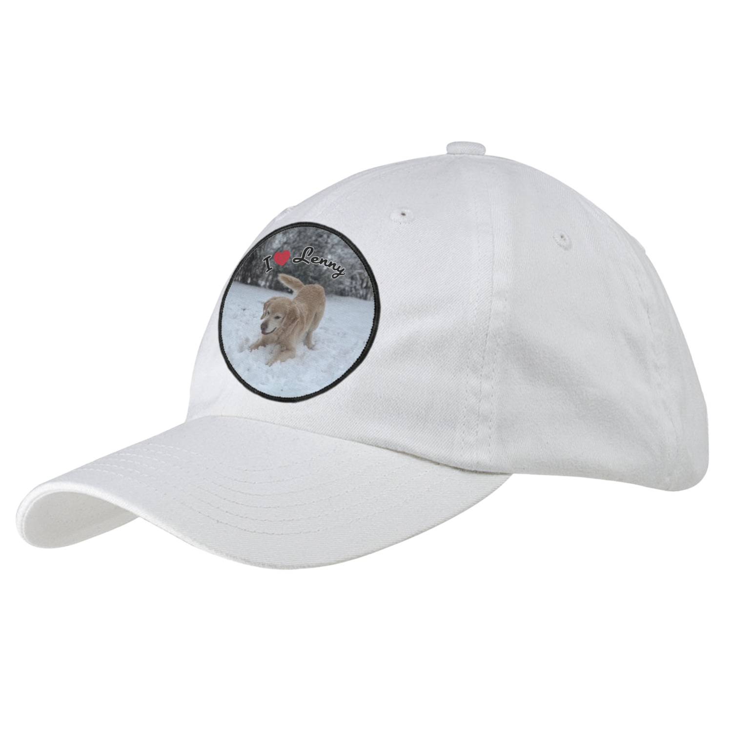 Design Your Own Baseball Cap - White | YouCustomizeIt