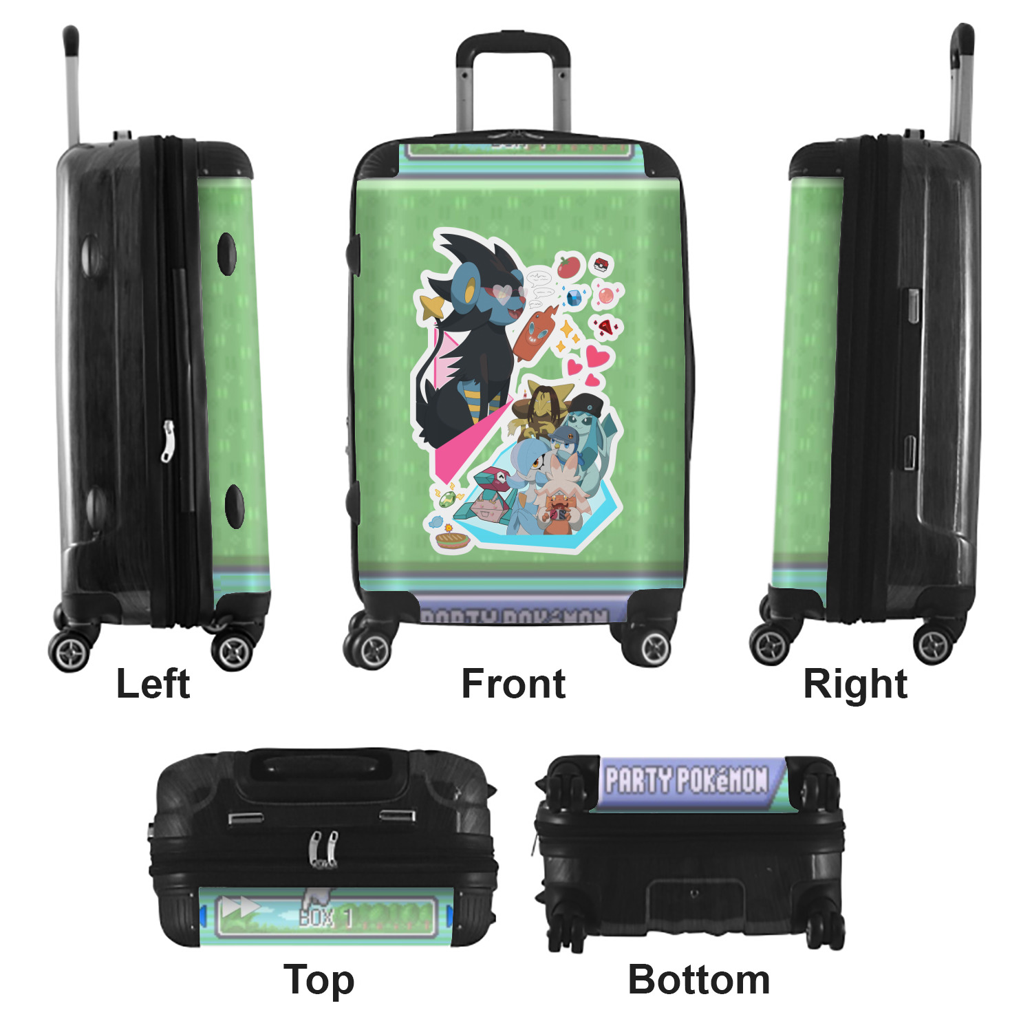 Custom Suitcases | Design & Preview Online | YouCustomizeIt