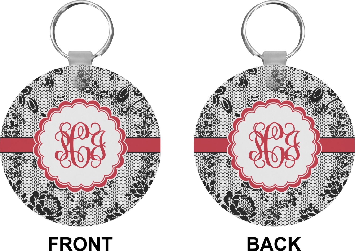 Design Your Own Round Plastic Keychain - YouCustomizeIt