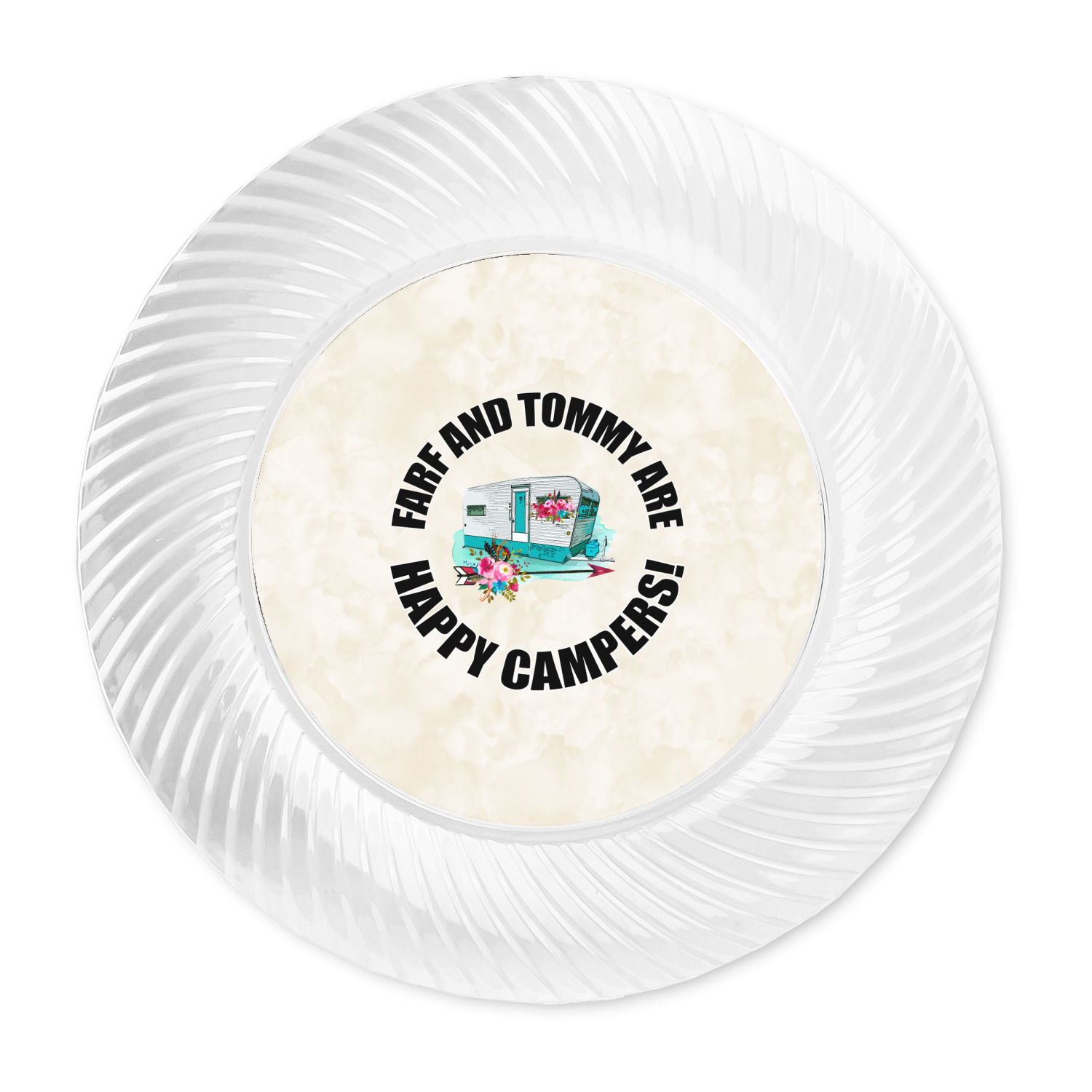 Design Your Own Plastic Party Dinner Plates - 10" | YouCustomizeIt