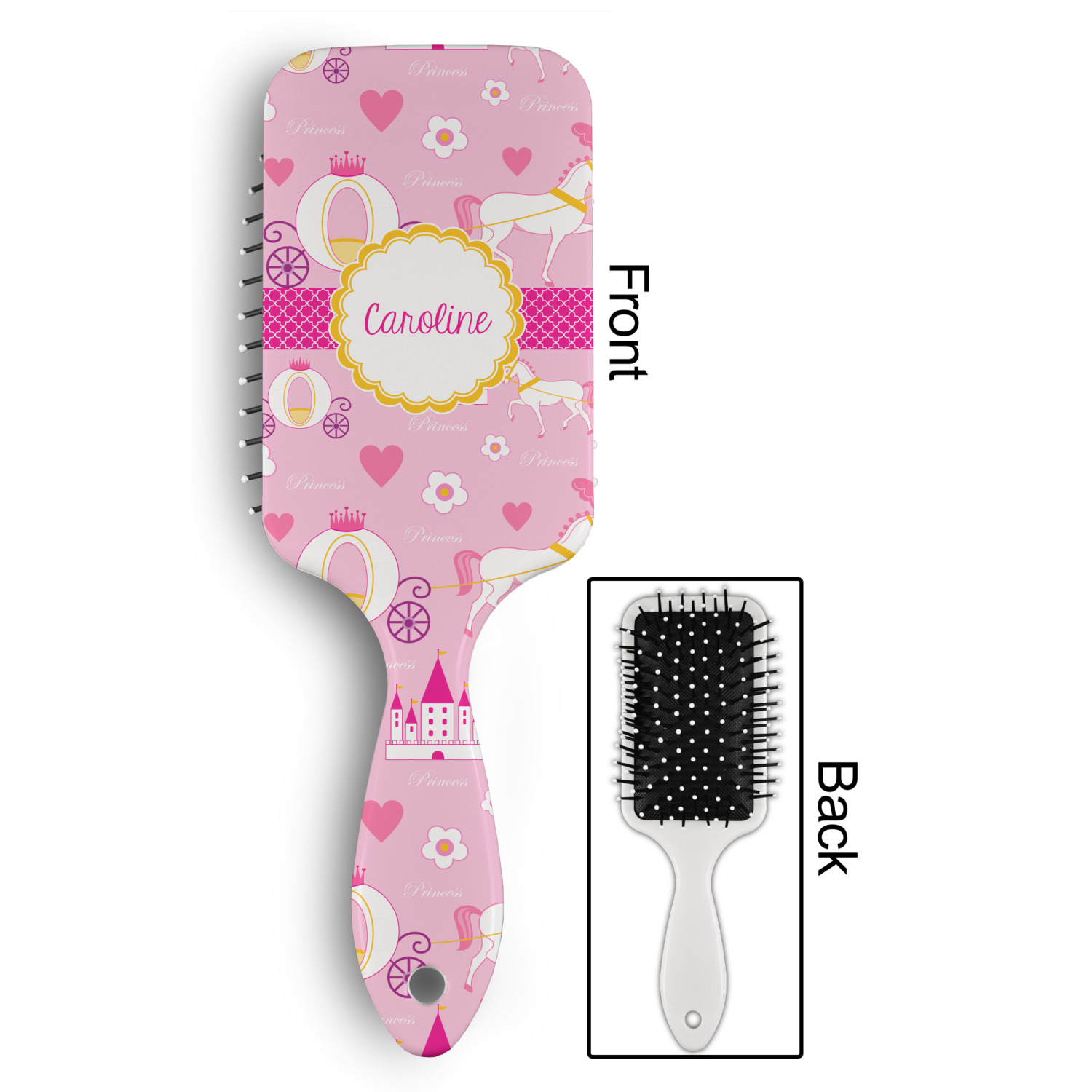 Custom Hair Brushes | Design & Preview Online | YouCustomizeIt