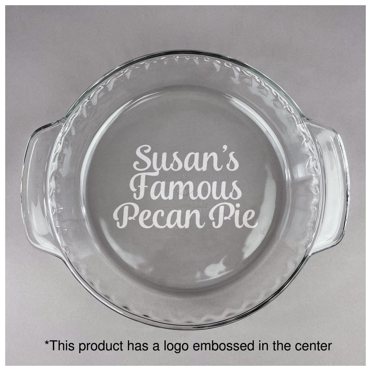 personalized pie pans
