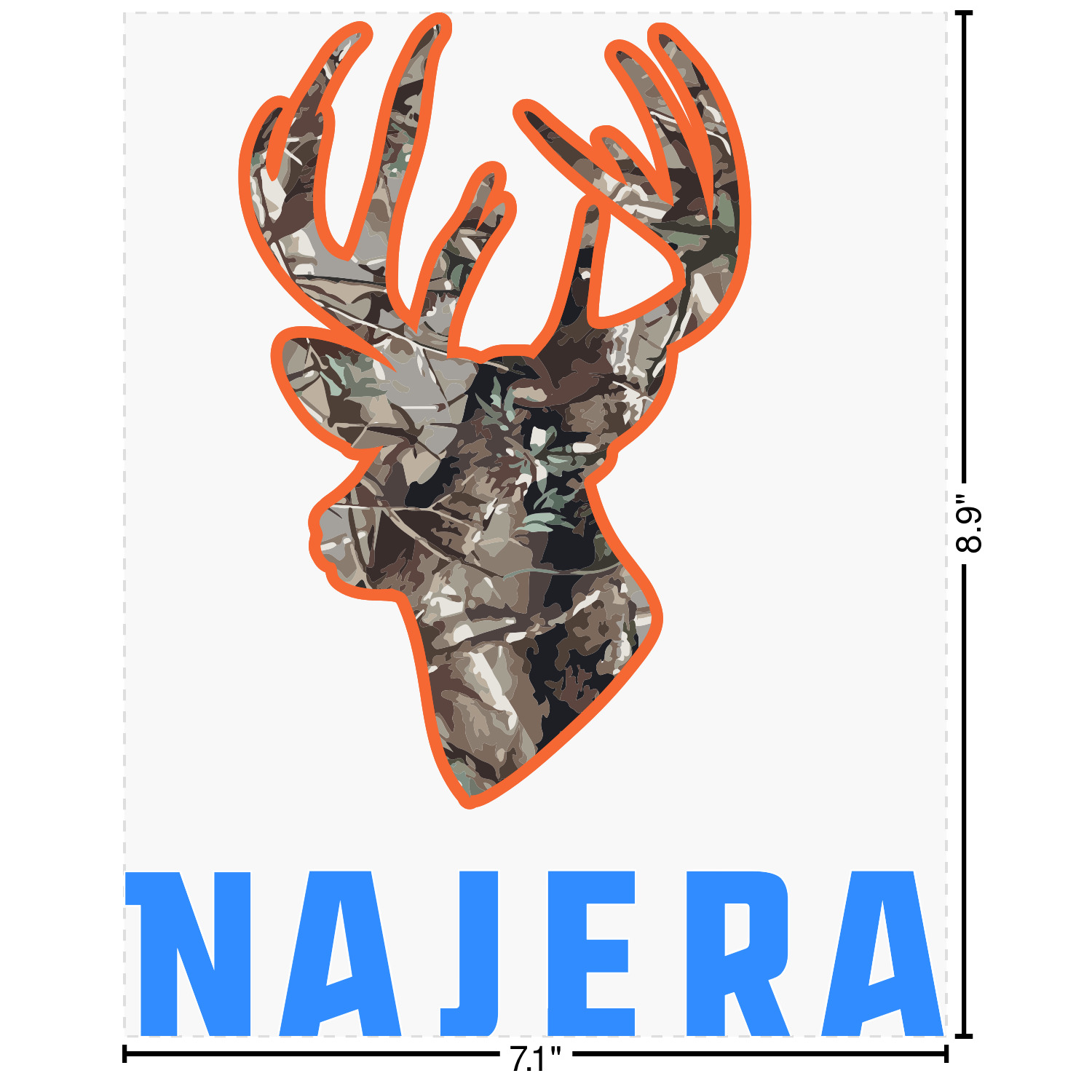 Design Your Own Graphic Decal - Large - YouCustomizeIt