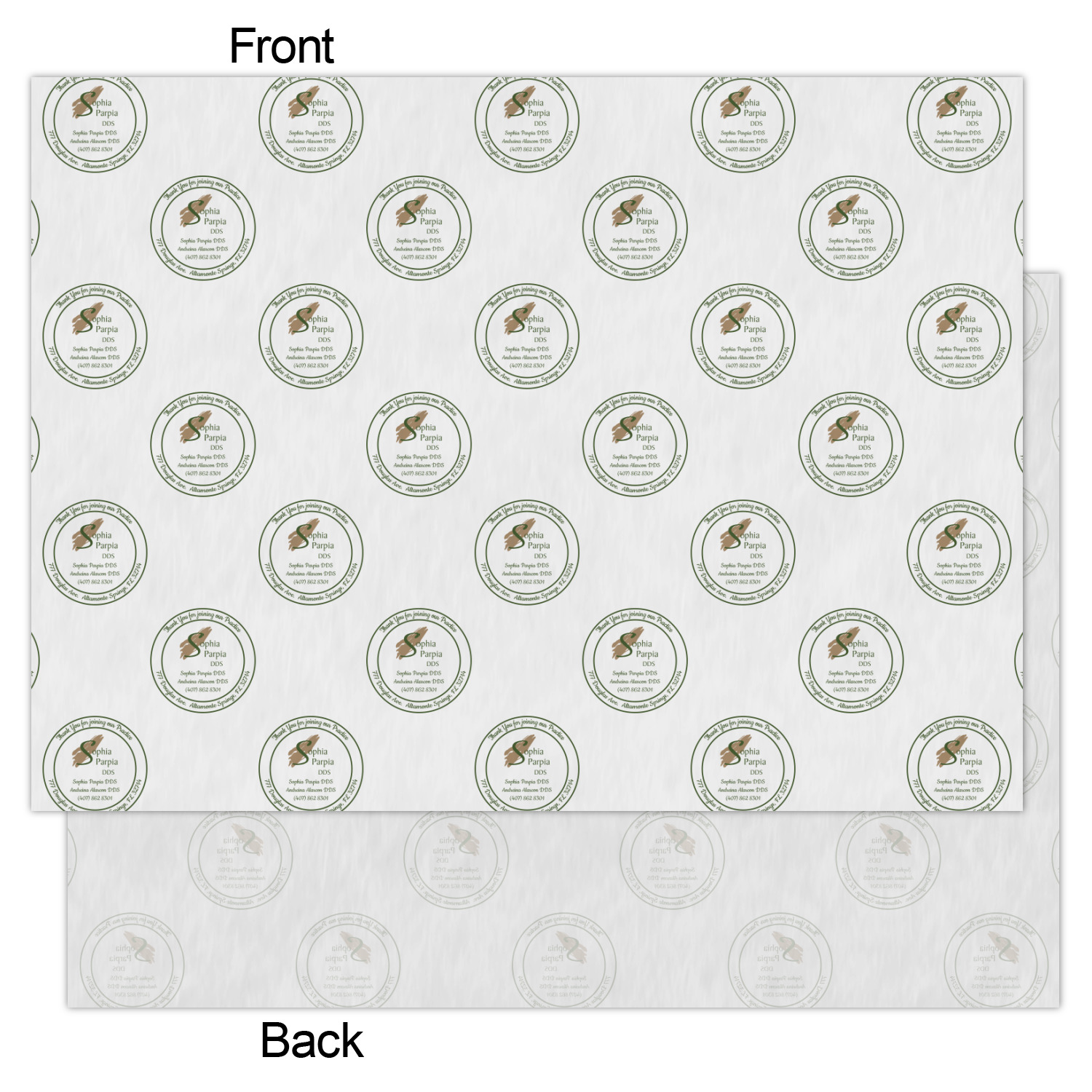 Custom Tissue Paper Sheets | Design & Preview Online | YouCustomizeIt