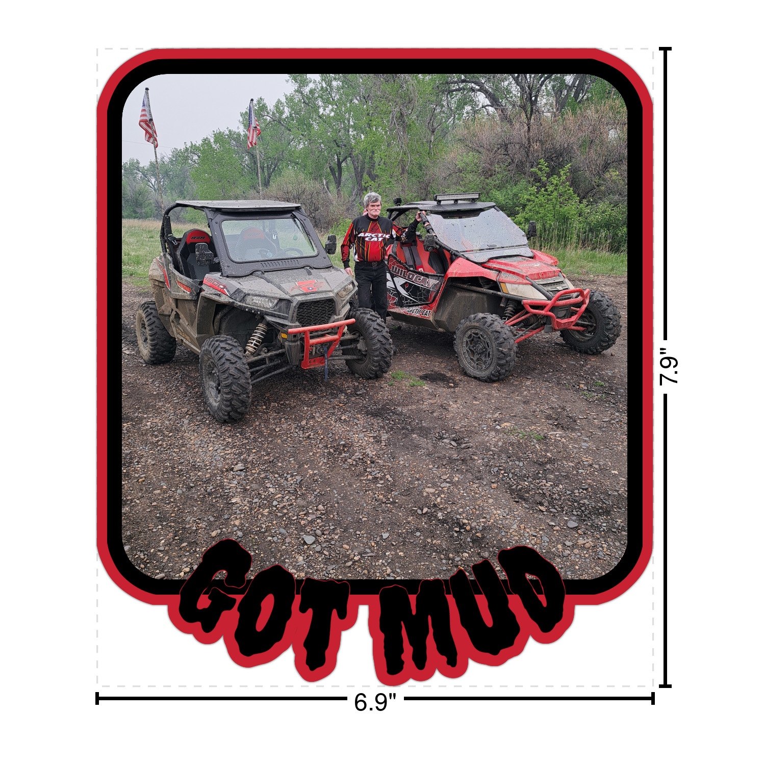 Design Your Own Graphic Decal - Large | YouCustomizeIt