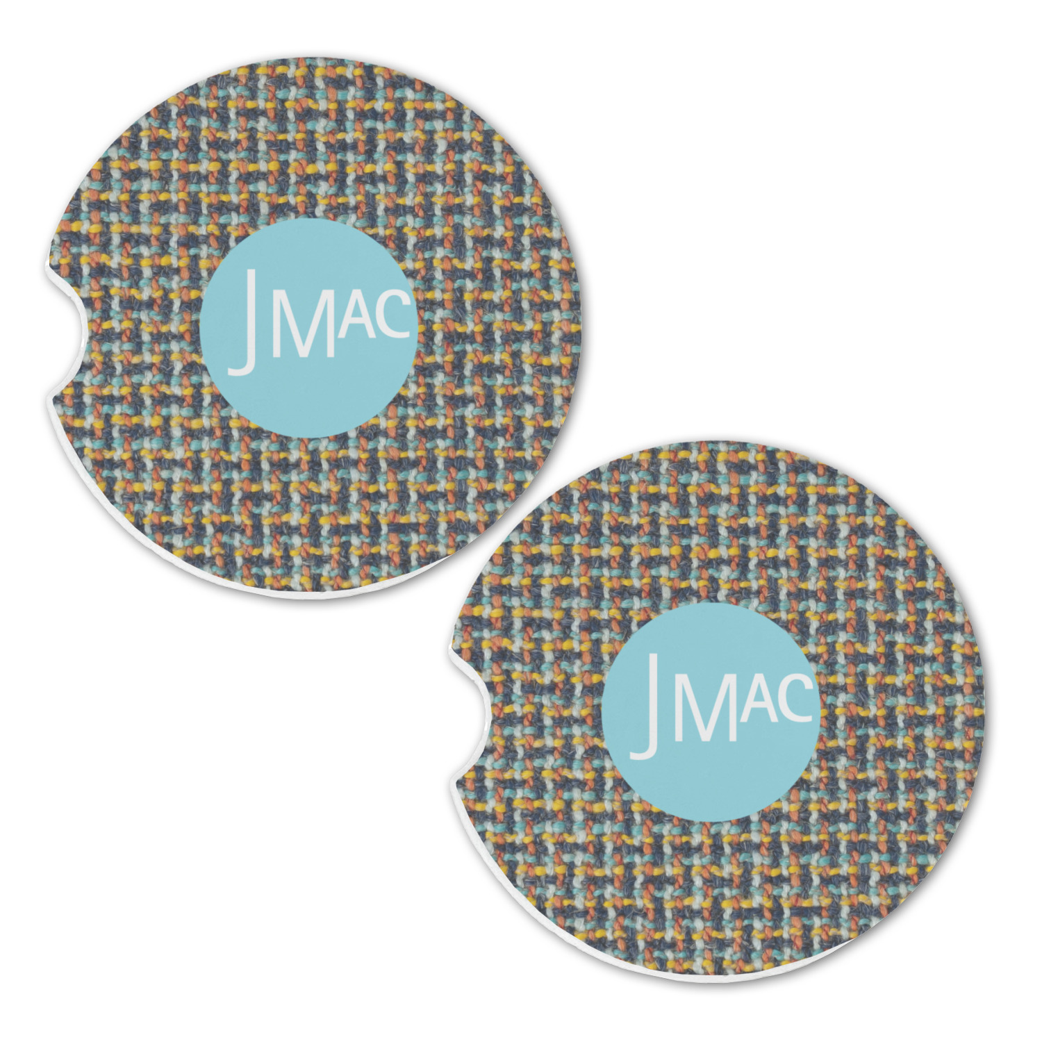 Custom Sandstone Car Coasters | Design & Preview Online - YouCustomizeIt