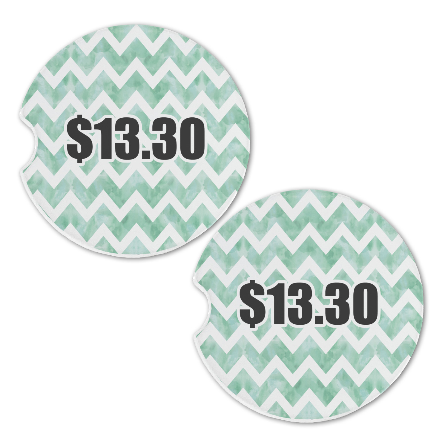 Custom Sandstone Car Coasters | Design & Preview Online | YouCustomizeIt