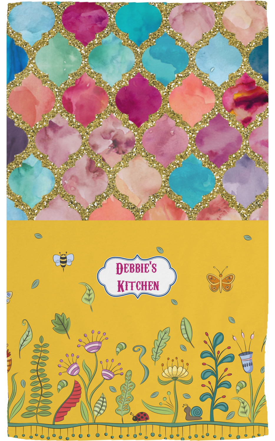 Custom Nature Inspired Hand Towel - Full Print (Personalized ...